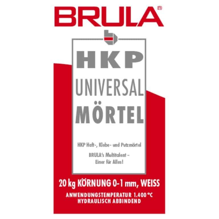 Brula HKP-Haftmörtel bis 1400 °C weiß | Primus Ofenshop